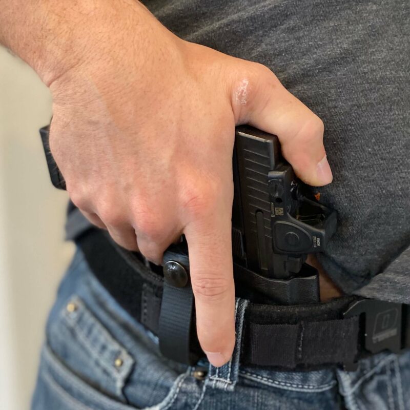 CCW Claw Draw to Avoid Catching on Cover Garments | Locked Back Training